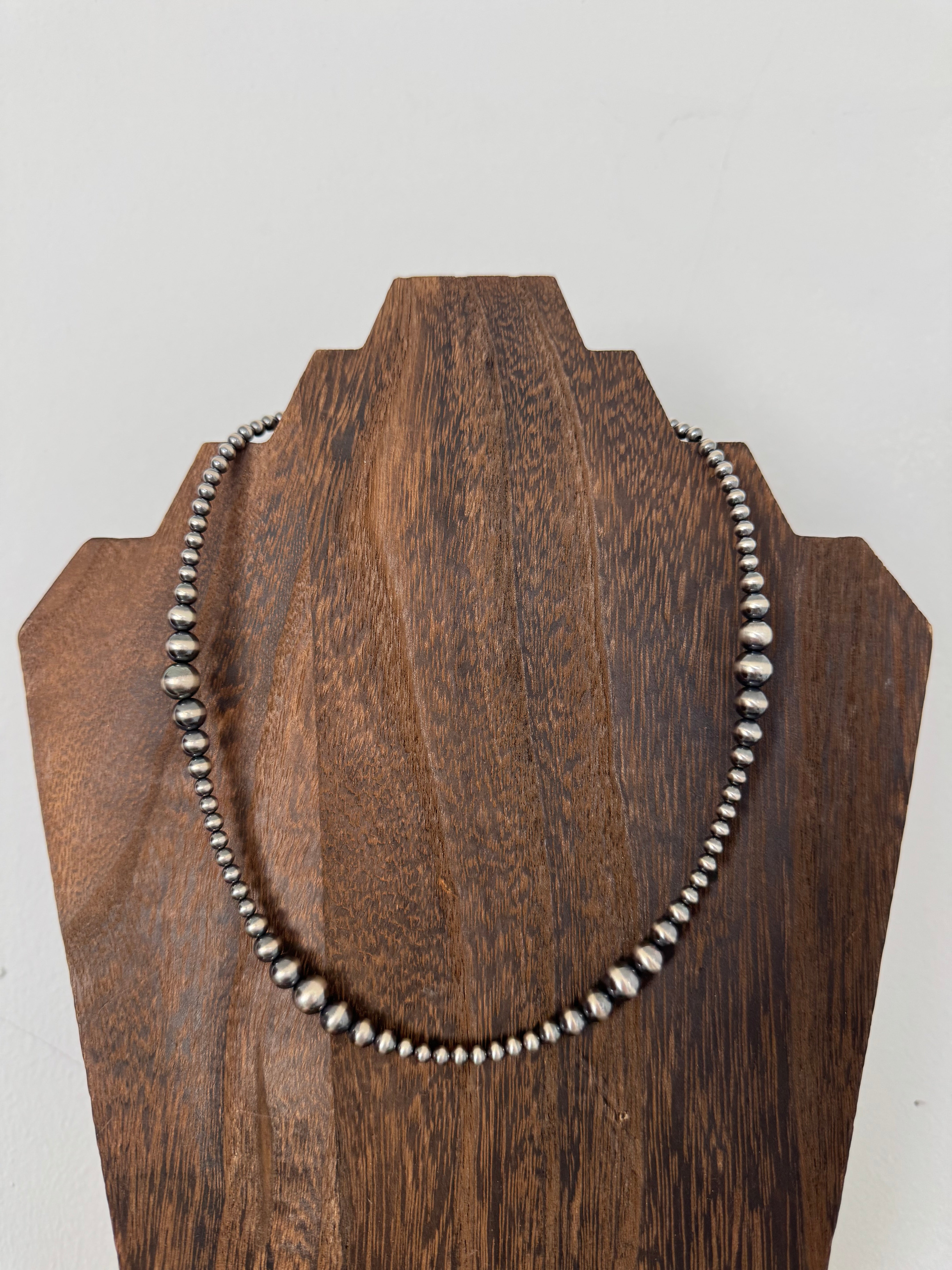 4-8mm Graduated Sterling Pearl Necklace – Ranchin' Roots