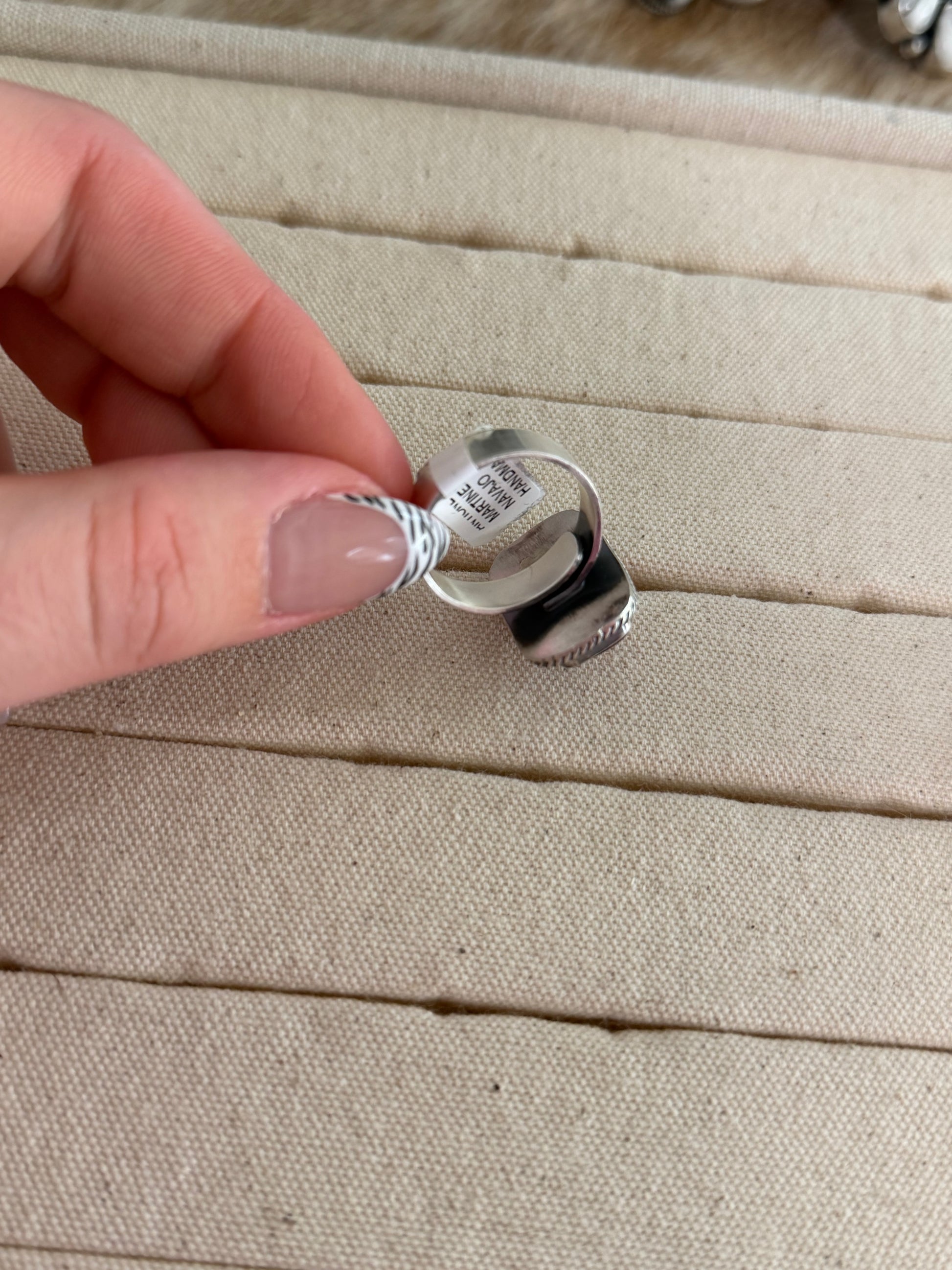 Adjustable Wide Band Purple Spiny Oyster Shell Ring – Ranchin' Roots