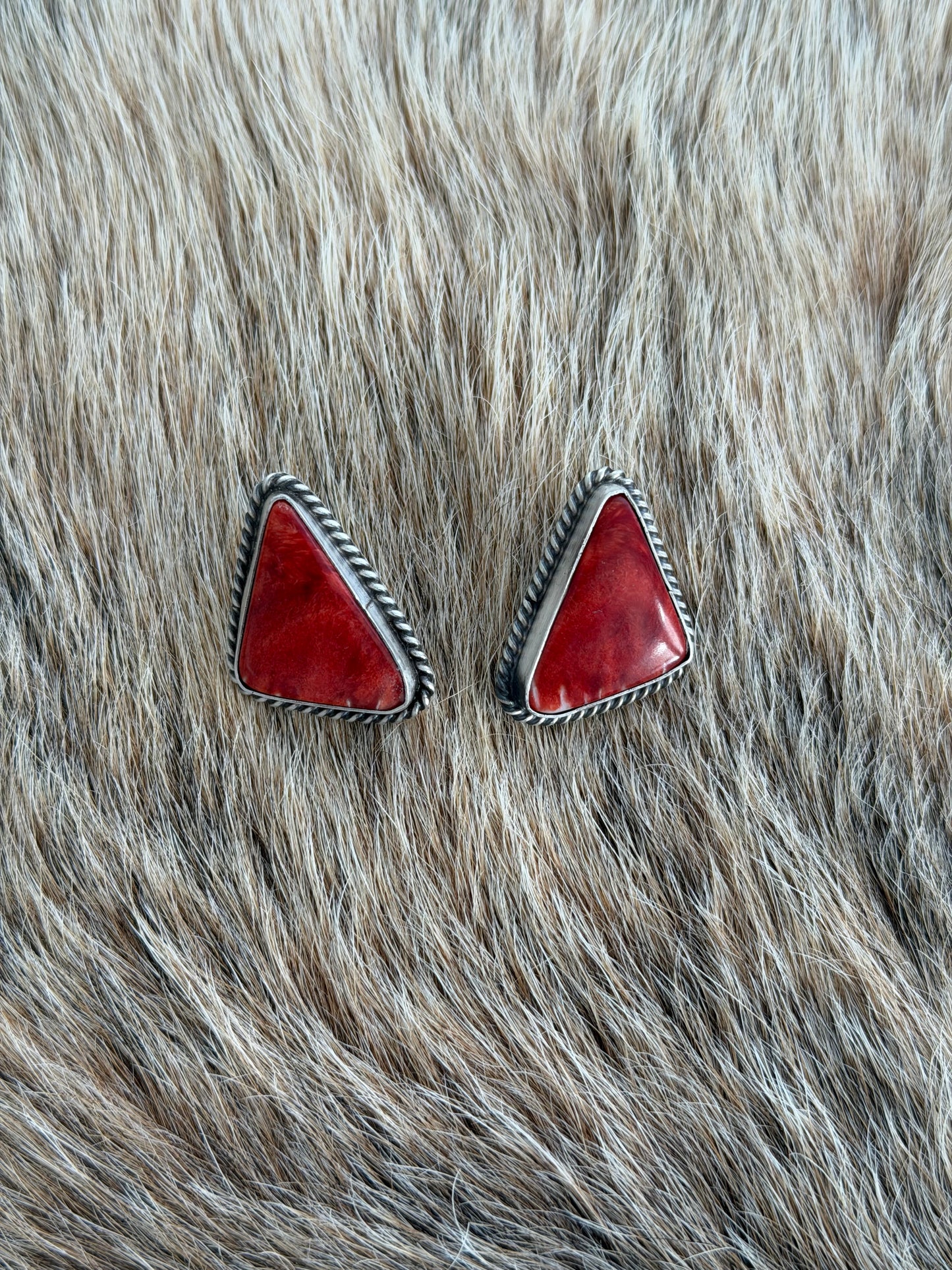 Red Spiny Oyster Shell Earrings – Ranchin' Roots