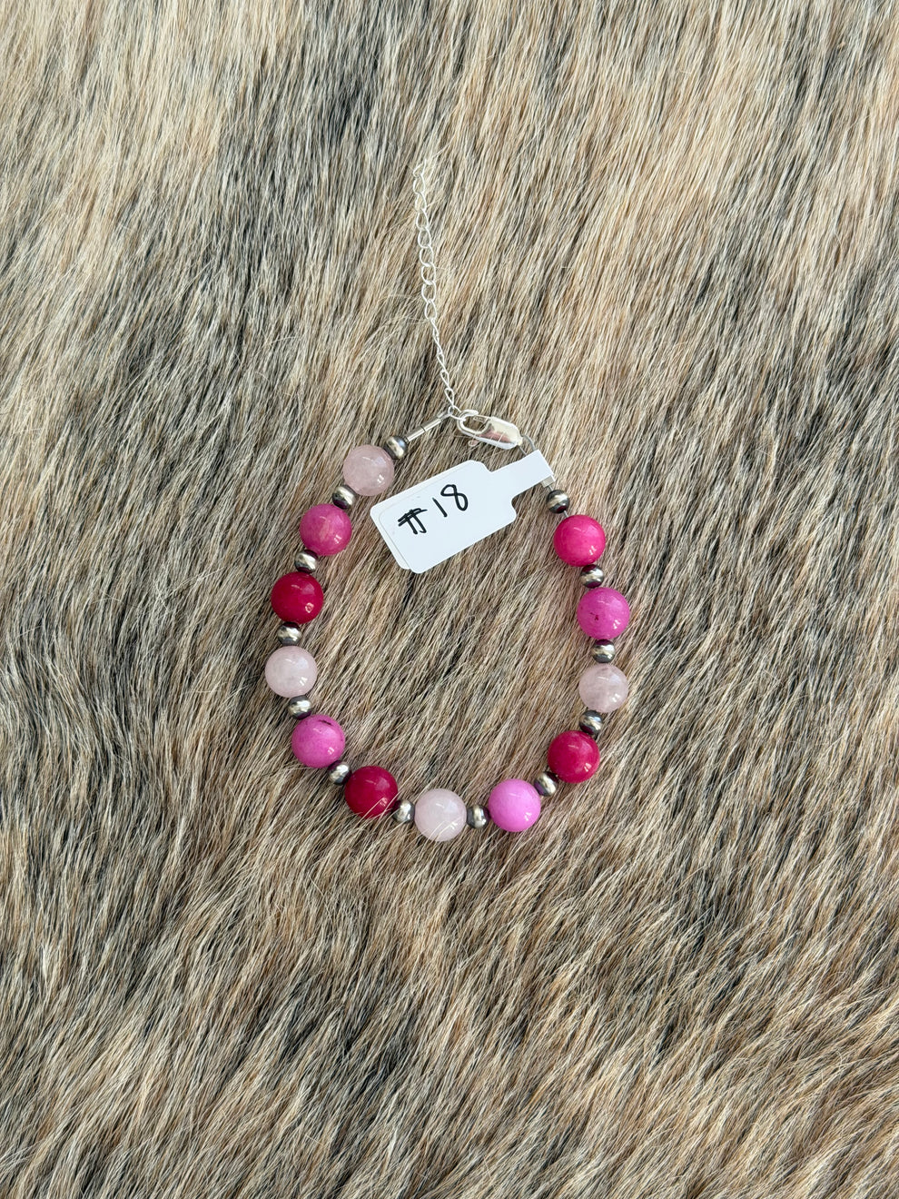 7" Pink Jade Bracelet – Ranchin' Roots